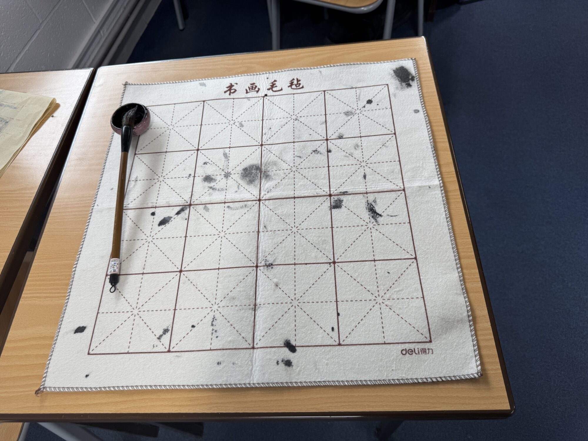 Calligraphy workshop: L4th explore Chinese script